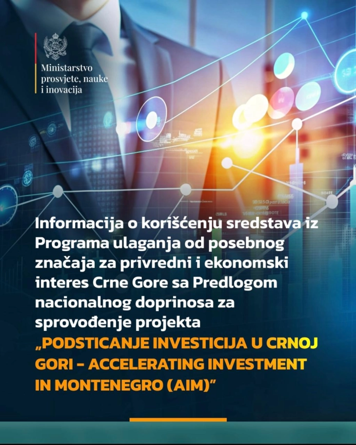 Government OKs Accelerating Investment in Montenegro project