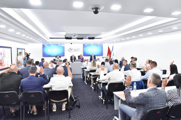 Drakic gets unanimous support for new term